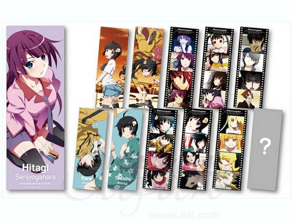 Nisemonogatari Clear Poster Collection 1Box 6pcs | HLJ.com